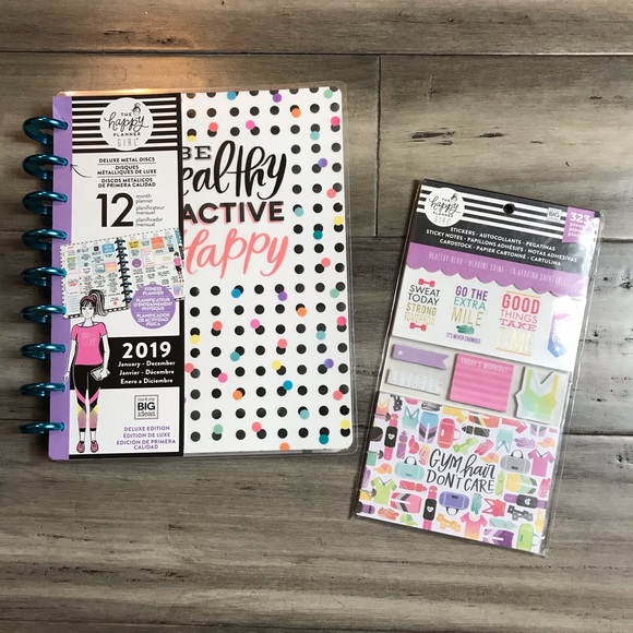 Me & My Big Ideas | Accessories | The Happy Planner Girl Healthy Hero ...